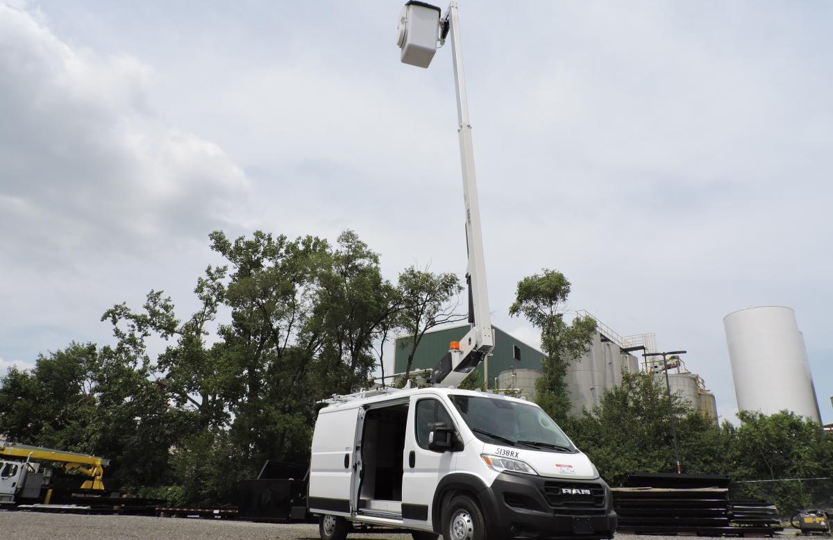 Versalift Vantel 29-NE, 2023 Dodge Promaster | Runnion Equipment Company